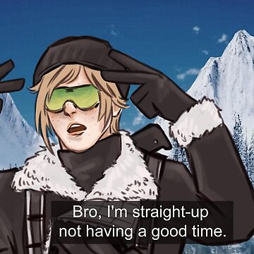 "Not a good time" Sticker for Sale by pinchess07 | Redbubble