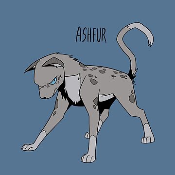 "Ashfur" Sticker for Sale by Velocira | Redbubble