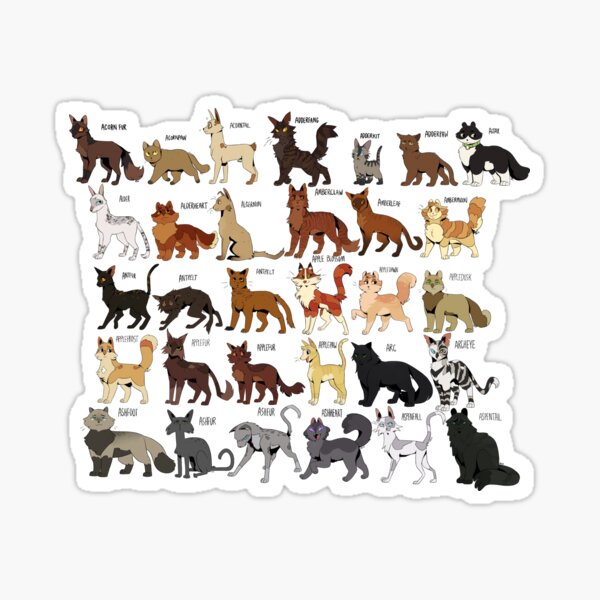 Ashfur Stickers | Redbubble