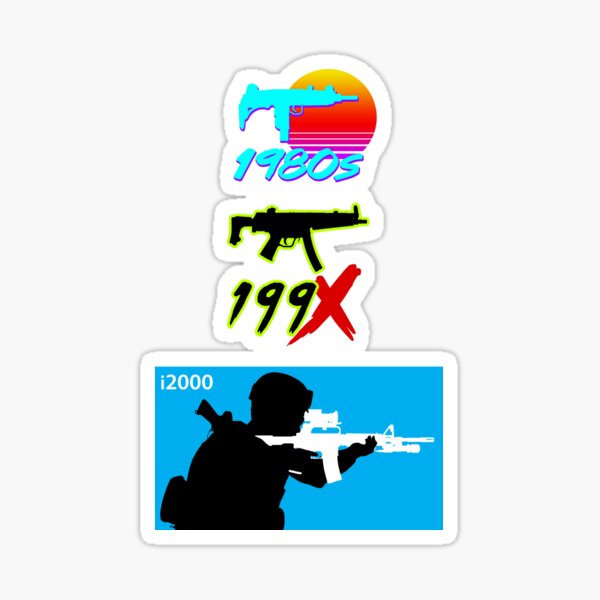 "30 Years of Tacticool" Sticker for Sale by CCCDesign | Redbubble