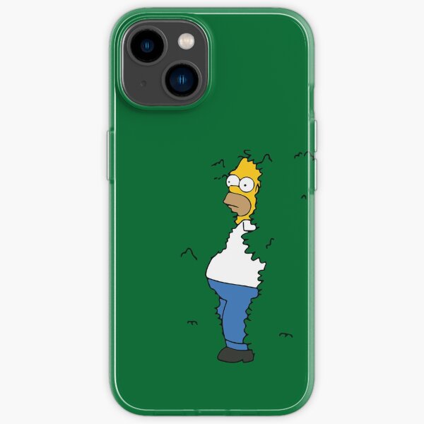 "Homer coming out of bushes" iPhone Case for Sale by urantiana | Redbubble