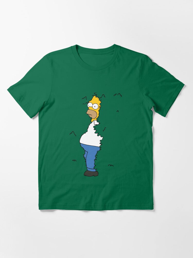 "Homer coming out of bushes" T-shirt for Sale by urantiana | Redbubble ...