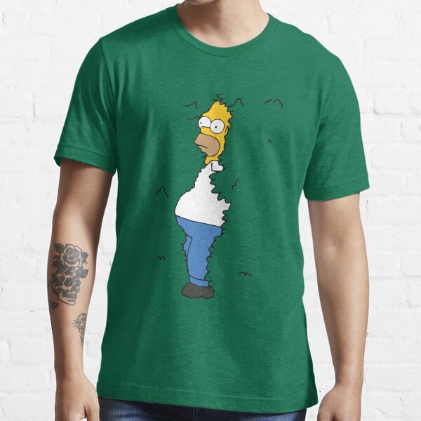 "Homer coming out of bushes" T-shirt for Sale by urantiana | Redbubble ...