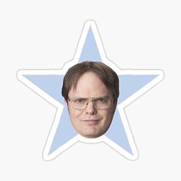 "the Office Dwight Star Mug Icon" Sticker for Sale by Naneoyster ...