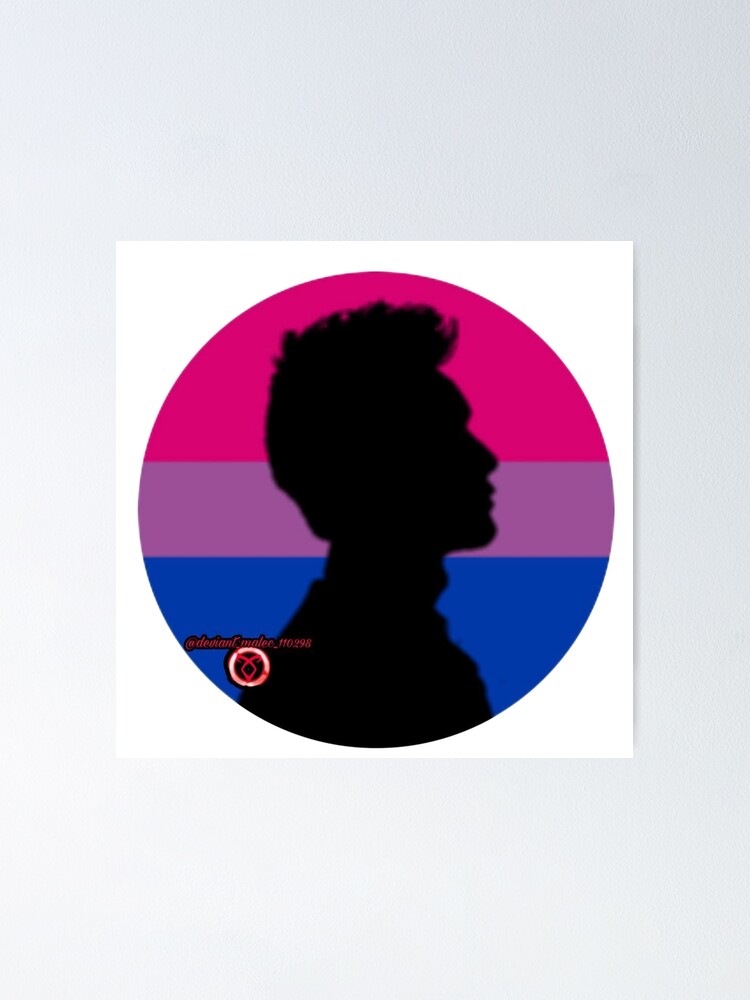 "Magnus Bane Bi Icon " Poster by DeviantMalec | Redbubble