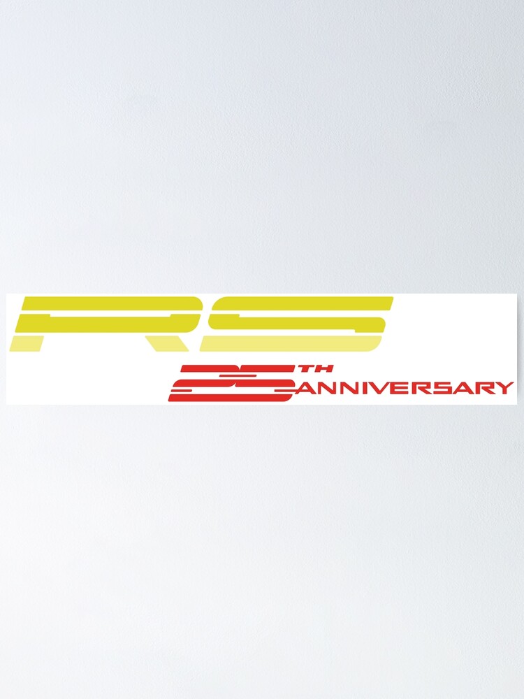 "Chevy 25th Anniversary Color" Poster for Sale by MaddiLoppnow | Redbubble