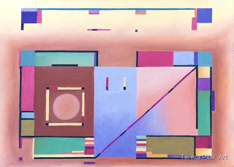 "abstract floor plan" by terezadelpilar ~ art & architecture | Redbubble
