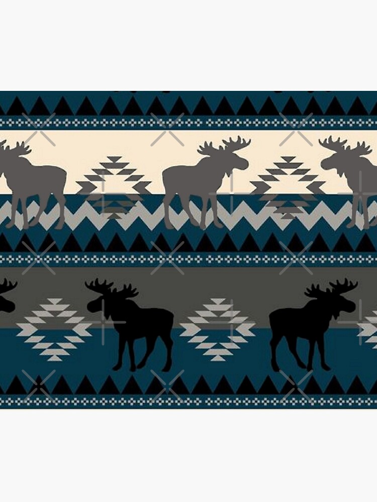 "Moose Design" Throw Blanket for Sale by FantasySkyArt | Redbubble