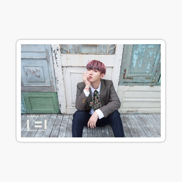 Wanna One Spring Breeze Yoon Jisung Sticker For Sale By Pd101emporium