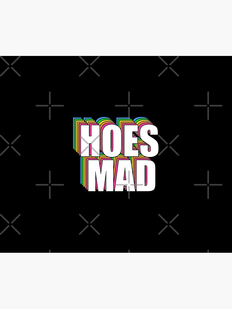 "Hoes Mad Meme" Tapestry for Sale by Barnyardy | Redbubble