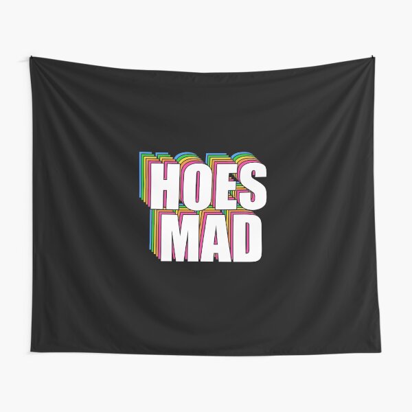 "Hoes Mad Meme" Tapestry for Sale by Barnyardy | Redbubble