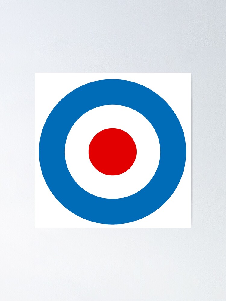 "Mod Target " Poster for Sale by Misteron | Redbubble