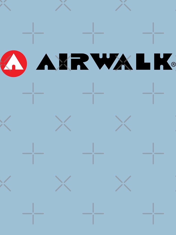"Airwalk Logo (Black Text)" T-shirt for Sale by djdna | Redbubble ...