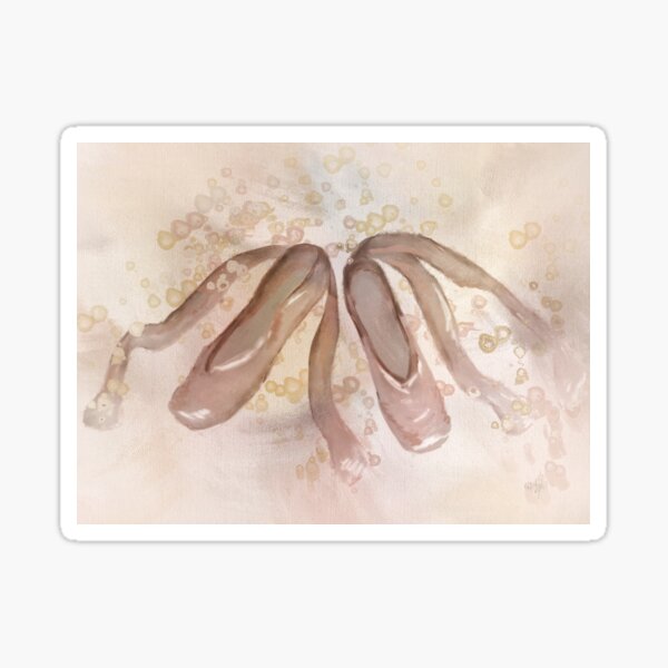 "Toe Shoes" Sticker by LoisBryan | Redbubble