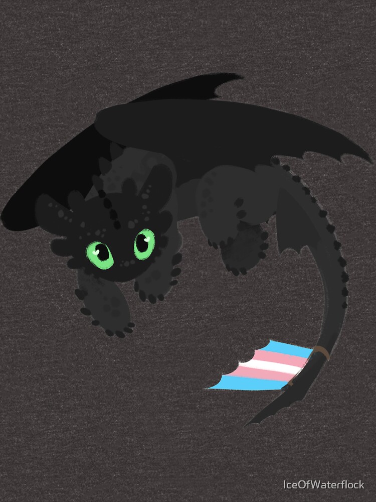 "Toothless (Trans, Pink)" Pullover Hoodie for Sale by IceOfWaterflock ...
