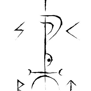 "Fjolnir /// Norse Stave (Variant I)" Sticker for Sale by FosterChild7 ...