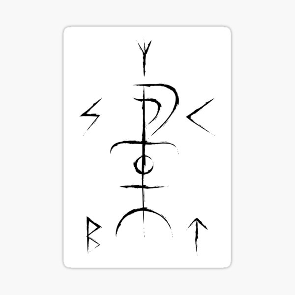 "Freyr /// Norse Stave (Variant I)" Sticker for Sale by FosterChild7 ...