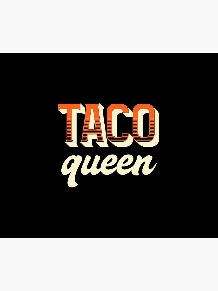 "Taco Queen Cinco de Mayo Women Love Mexican Food Cute Gift Raglan ...