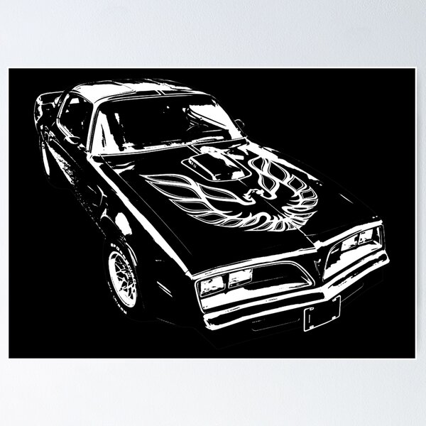 "1978 Trans Am " Poster for Sale by GrizzlyVision | Redbubble