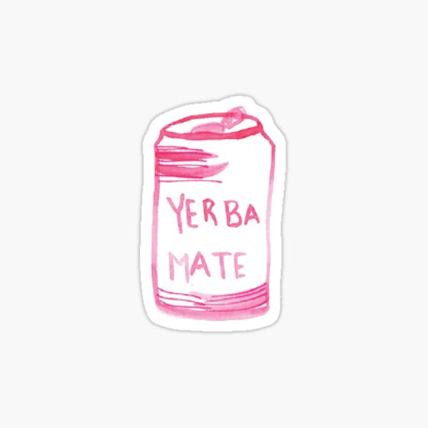 "Yerba Mate" Sticker for Sale by corinneroe | Redbubble