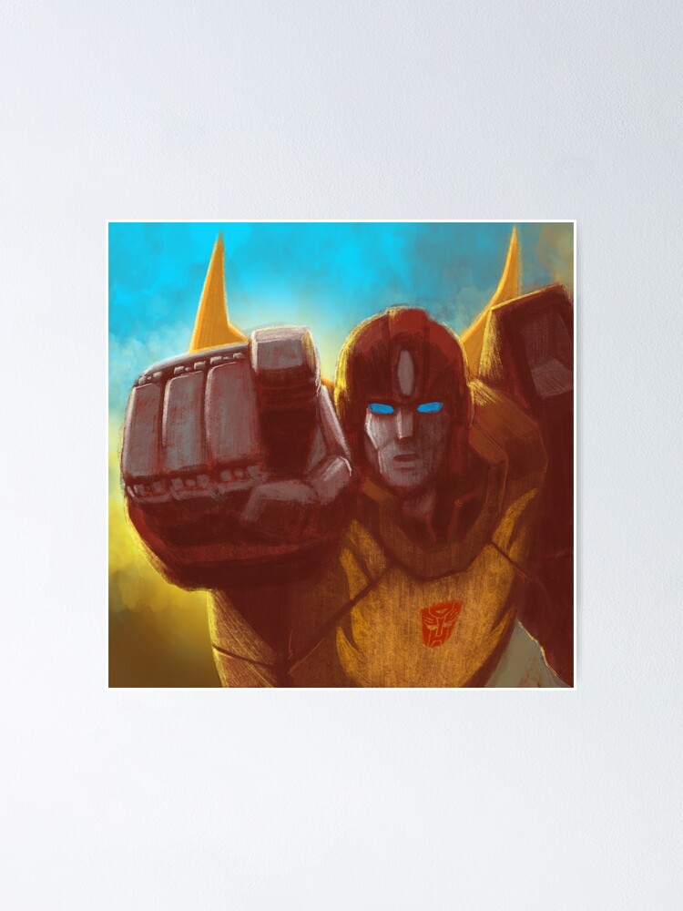"Rodimus Prime" Poster by ArtistStan | Redbubble