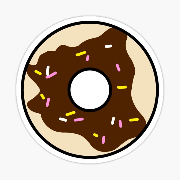 "The Big Donut SU" Sticker by Star-Universe | Redbubble