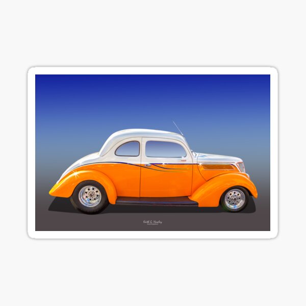 "37 Coupe" Sticker for Sale by cars | Redbubble