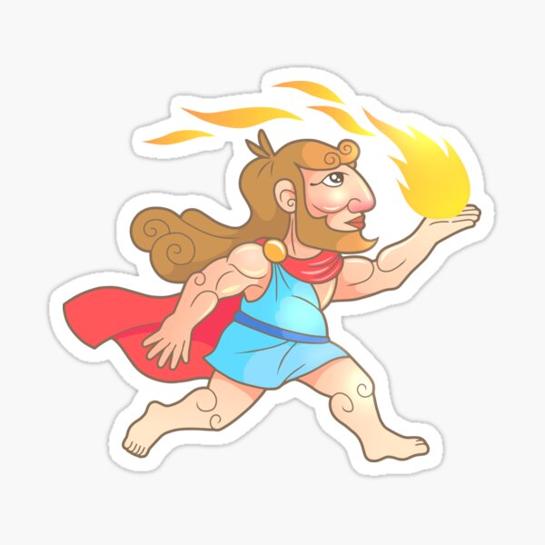"cartoon funny prometheus" Sticker for Sale by YMFargon | Redbubble