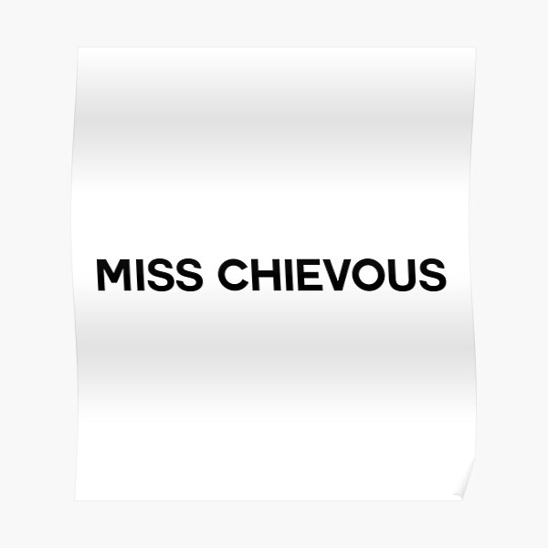 Mischievous Posters | Redbubble