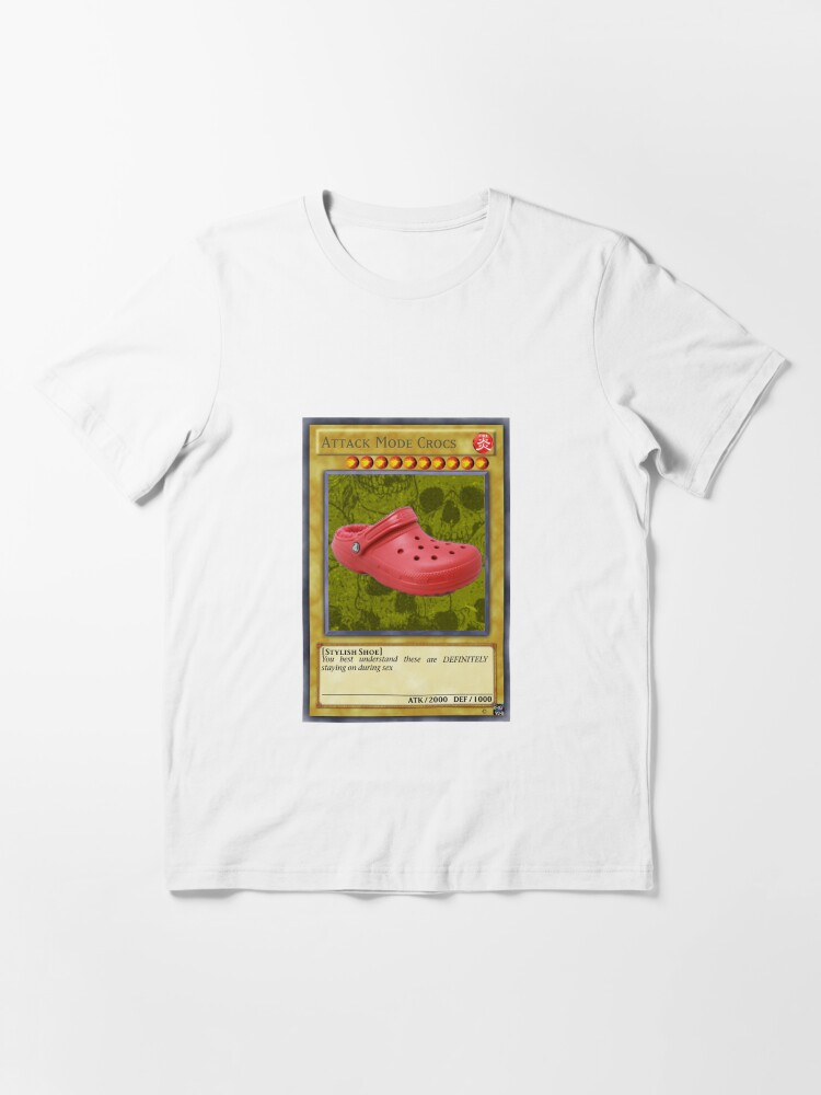 "Attack Mode Crocs - Skull Remix" T-shirt by apollosale | Redbubble
