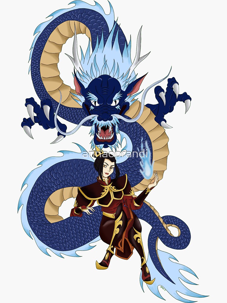 "Azula 2" Sticker for Sale by annaoprandi | Redbubble