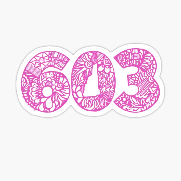 "NH_603_PNK" Sticker for Sale by kk3lsyy | Redbubble