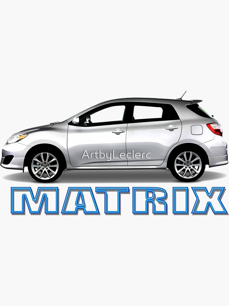 "MATRIX" Sticker for Sale by ArtbyLeclerc | Redbubble