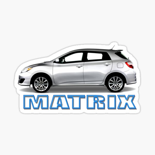 "MATRIX" Sticker for Sale by ArtbyLeclerc | Redbubble