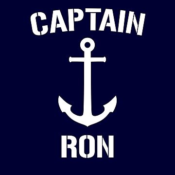 "Nautical Captain Ron Anchor" Essential T-Shirt for Sale by rewstudio ...
