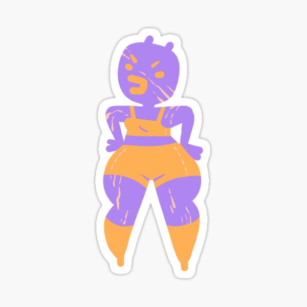 "Dummy Thicc (Joke Flag)" Sticker for Sale by MOGAI-Monsters | Redbubble