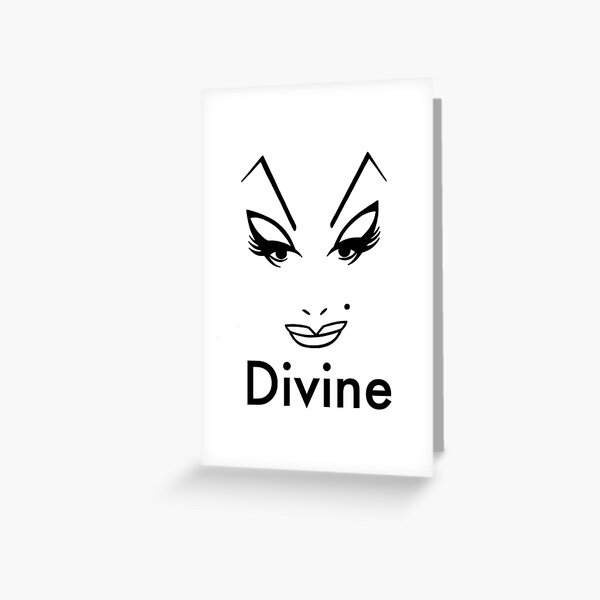 Divine Drag Queen Greeting Cards | Redbubble