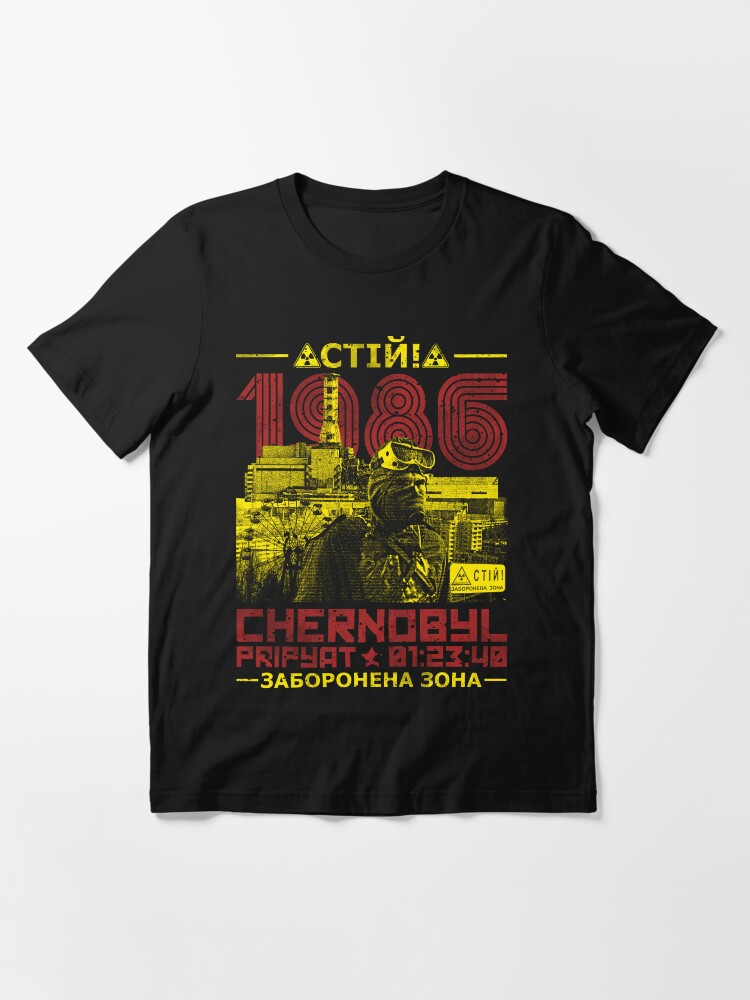 "CHERNOBYL 1986" Essential T-Shirt for Sale by SxedioStudio | Redbubble