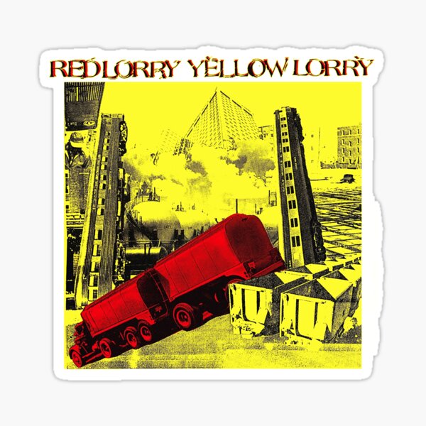 Red Lorry Stickers | Redbubble