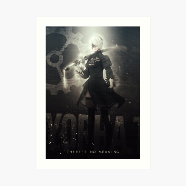 "Yorha No 2 Type B" Art Print for Sale by rykker | Redbubble