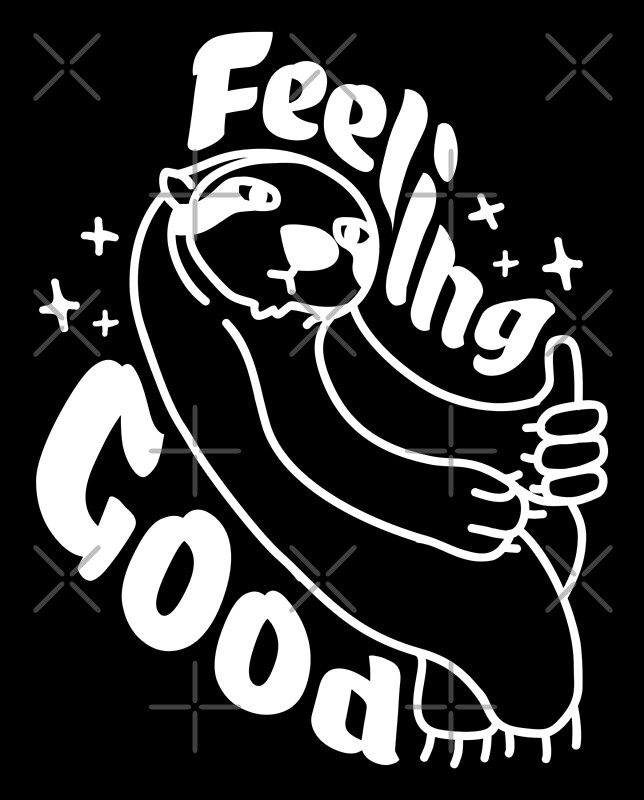 "Awesome Sloth Thumb Up" by therealsadpanda | Redbubble