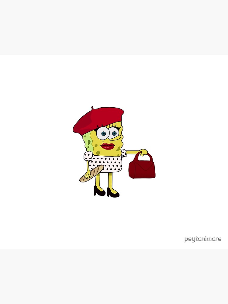 "French Spongebob" Tapestry for Sale by peytonimore | Redbubble