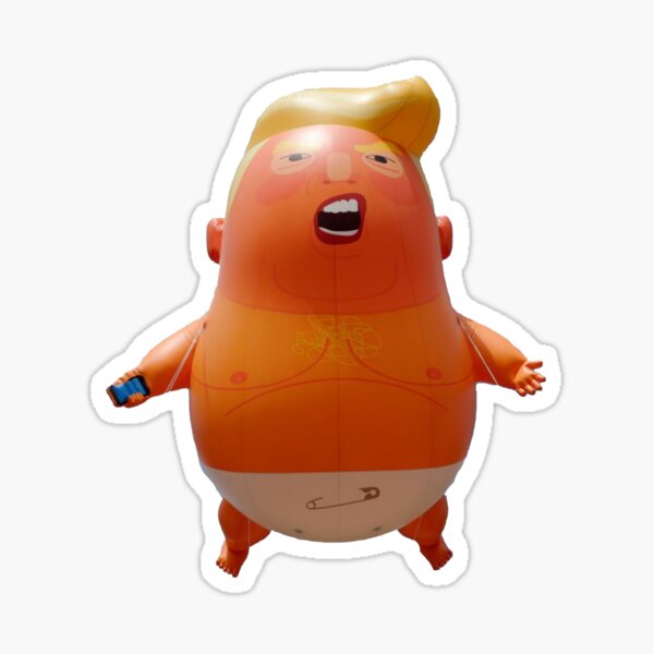 "Baby Trump" Sticker for Sale by datjunk11 | Redbubble
