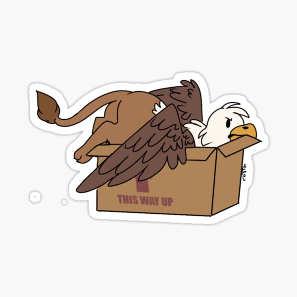 "Gryphon " Sticker by captaincostin | Redbubble