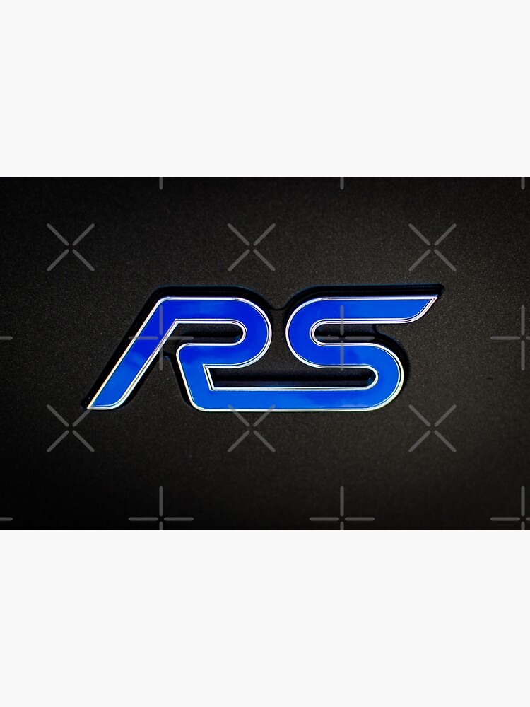 "Ford Focus RS Emblem" Poster by Jas513 | Redbubble