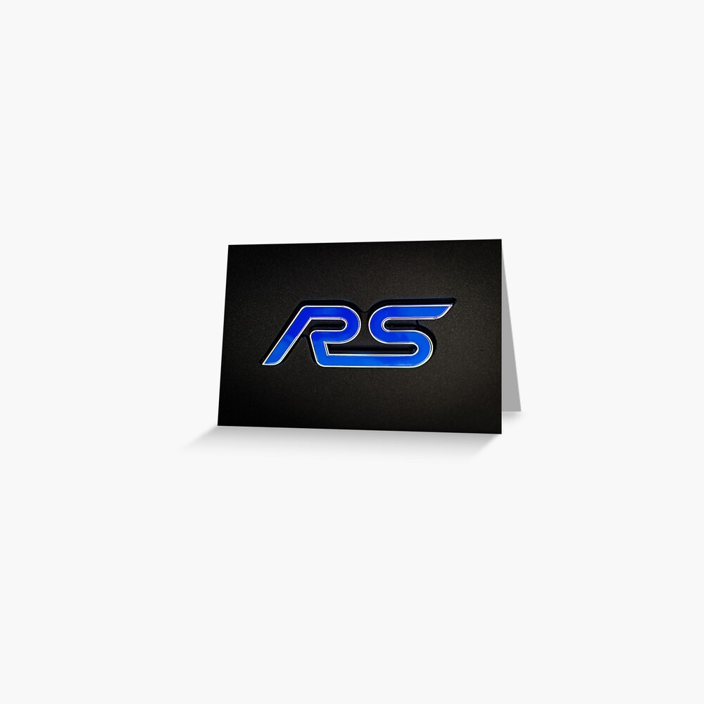 "Ford Focus RS Emblem" Sticker for Sale by Jas513 | Redbubble