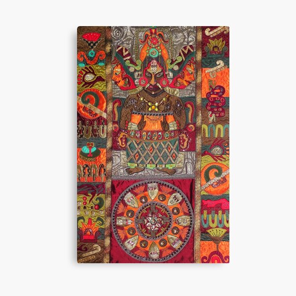 "Mayan. Mayan Panel. Aztec" Canvas Print for Sale by NisaKiley | Redbubble