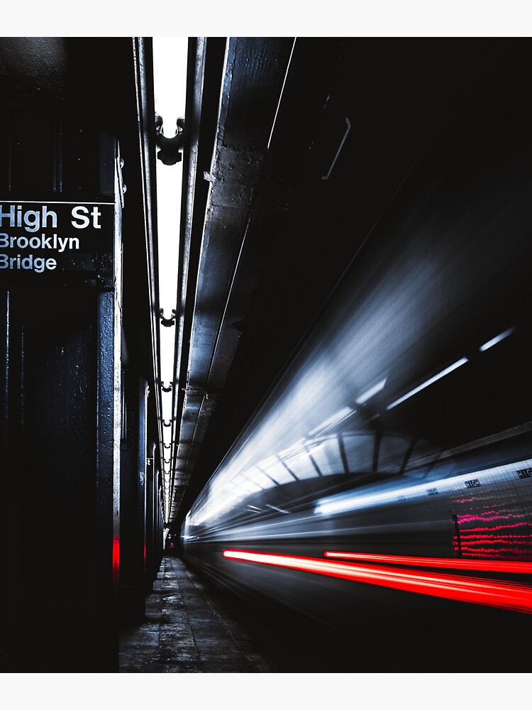 "New York Subway" Sticker for Sale by PictureEyes | Redbubble