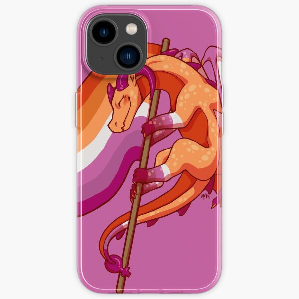Lesbian Pride Flag Dragon 3rd Edition New Flag Iphone Case For Sale