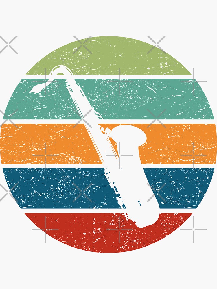 "Tenor Sax" Sticker for Sale by 2djazz | Redbubble